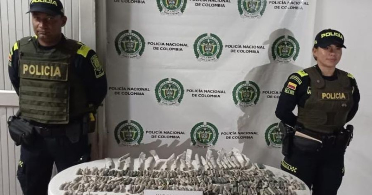 Policía de Caldas ha incautado más de 8.192 gramos de pólvora en diciembre